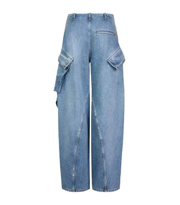 Alaïa Relaxed Cargo Jeans