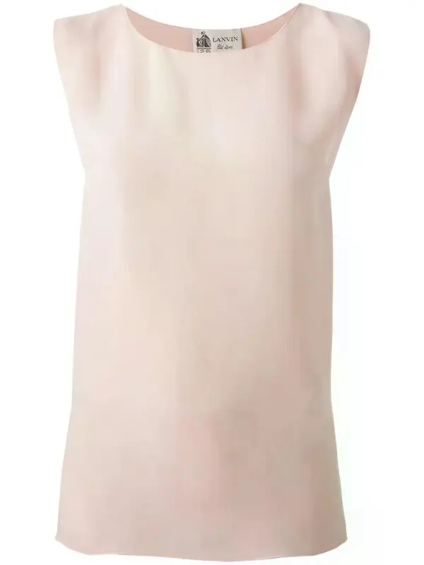LANVIN Draped Sleeveless Top - Pink