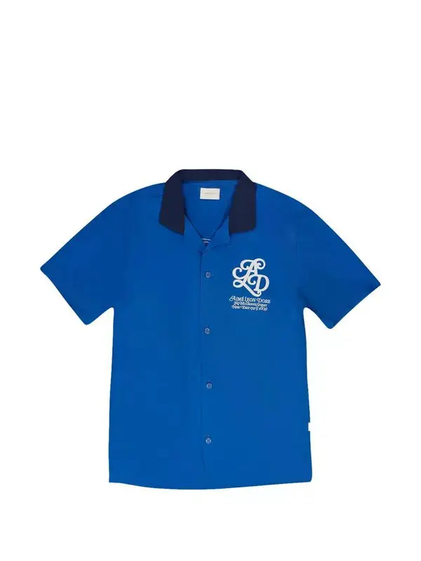 Aimé Leon Dore Logo-print Bowling Shirt