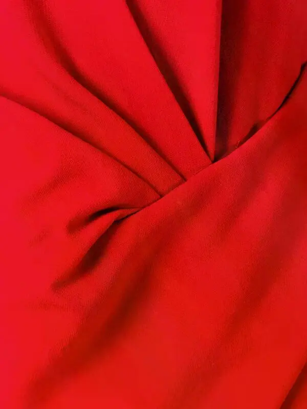 LANVIN Wrap Detail Maxi Dress