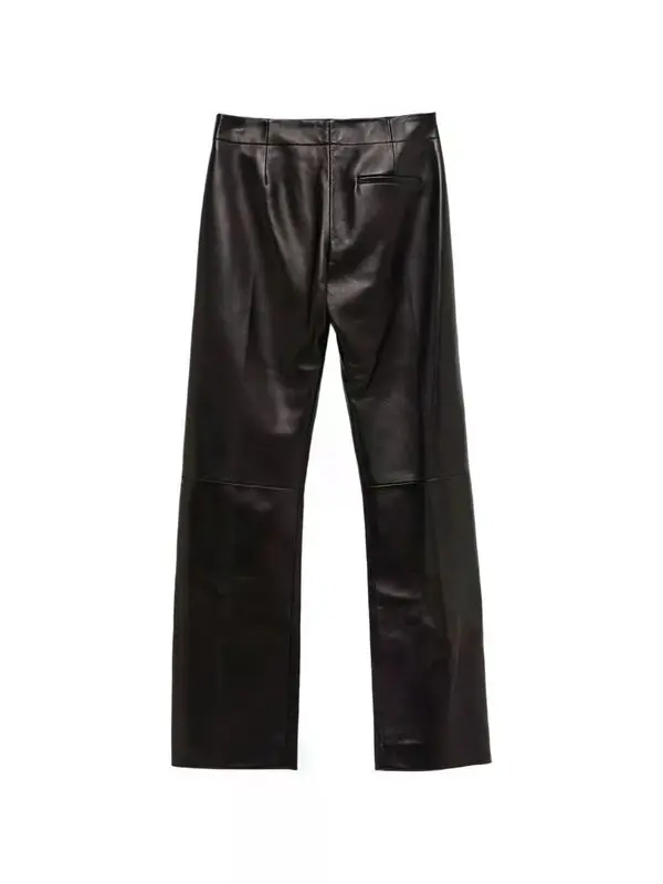 Khaite Mita Leather Trousers