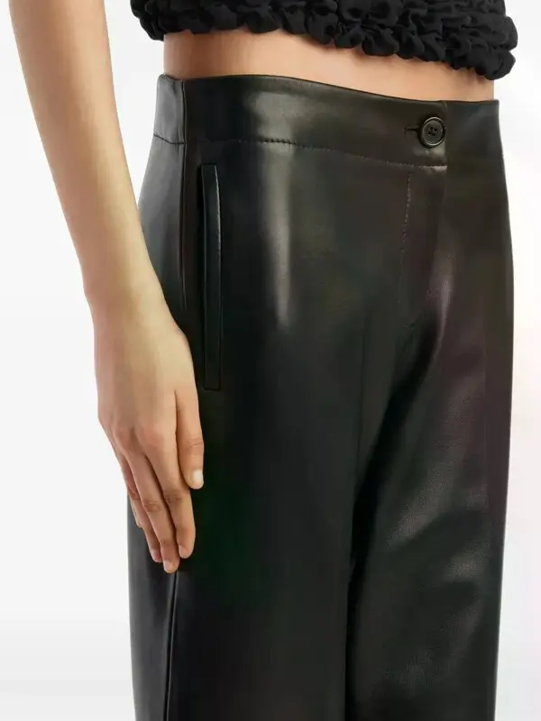 Khaite Mita Leather Trousers