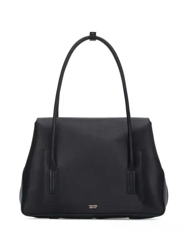 TOM FORD Padlock Detail Leather Tote Bag
