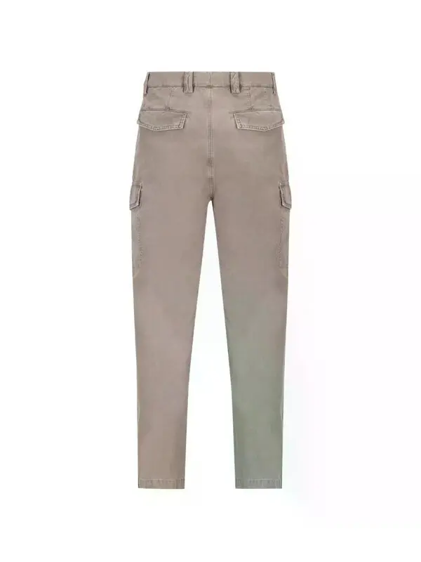 Brunello Cucinelli Granite Cotton Twill Cargo Pants