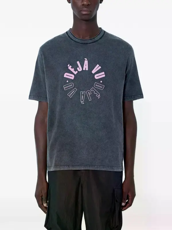 ACHM Graphic-print Cotton T-shirt