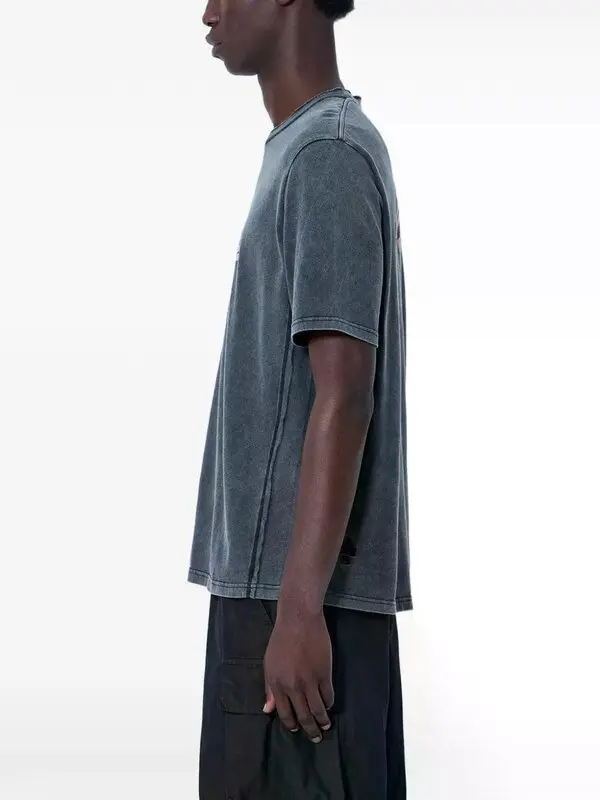 ACHM Graphic-print Cotton T-shirt