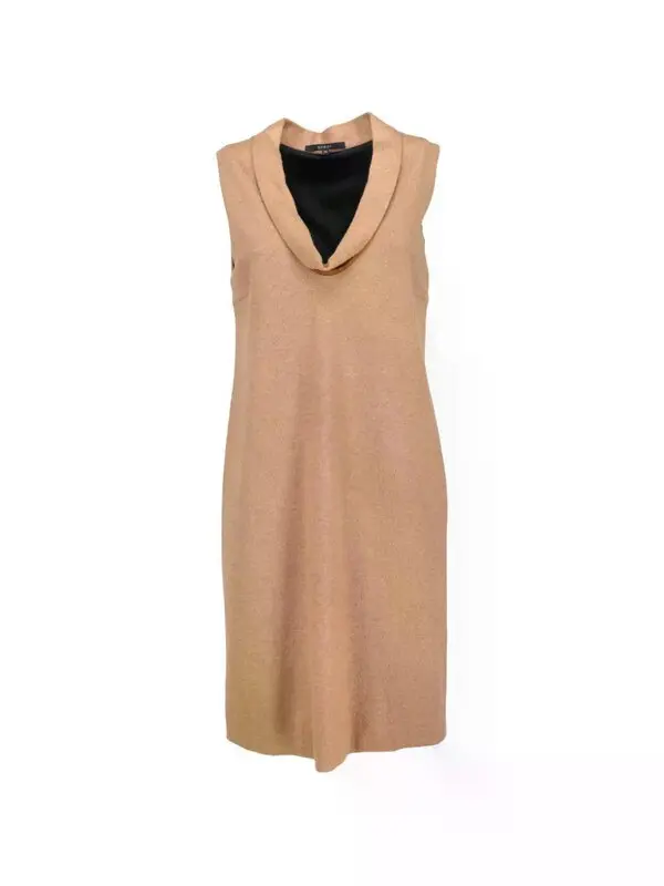Gucci Sleeveless Cowl Neck Midi Dress