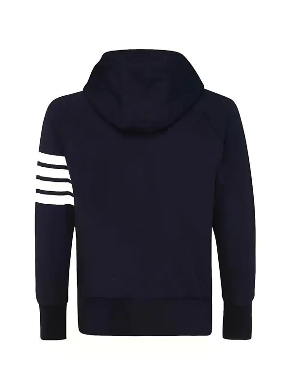 Thom Browne 4-bar Zip-up Hoodie