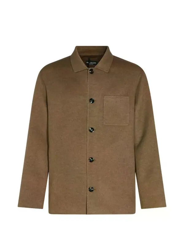 Kiton Button-up Pocket Jacket