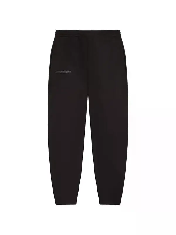 PANGAIA Elasticated Waist Track Pants - Black