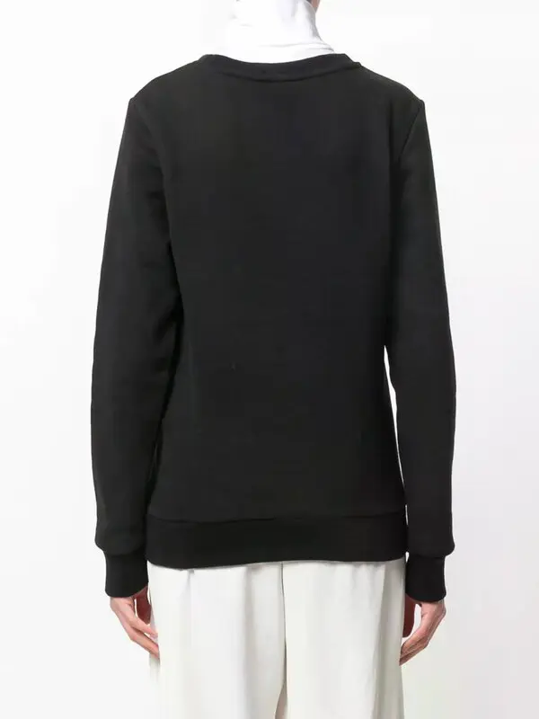 COUNTY OF MILAN Marcelo Burlon X Kappa Embroidered Logo Sweatshirt