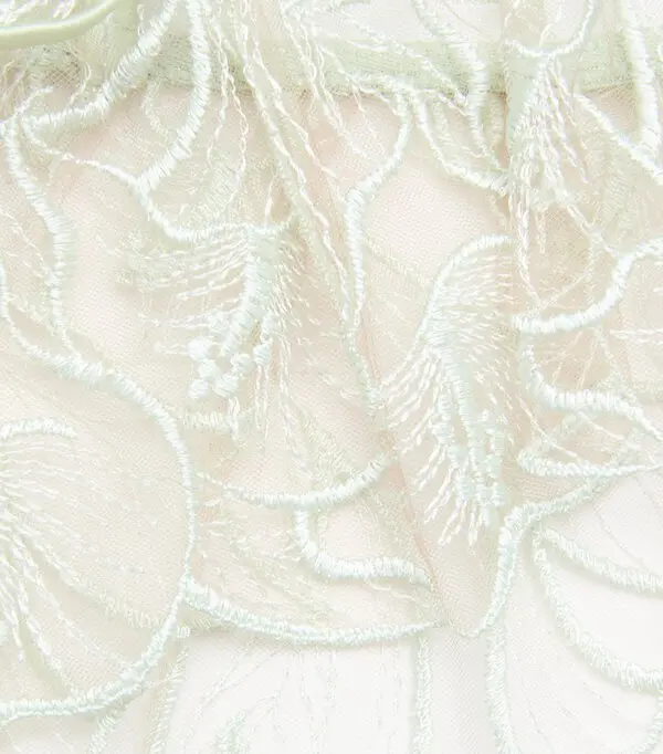 Kiki De Montparnasse Lace Calla Lily Bandeau Bra