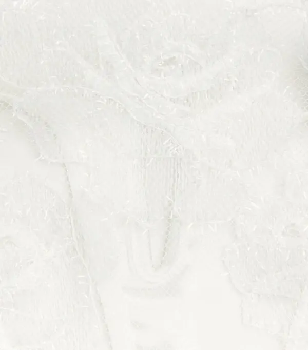 Kiki De Montparnasse Lace Fleurs Veloutées Thong