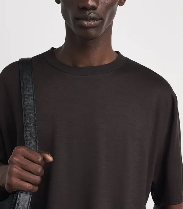 Studio Nicholson Wool Henley T-shirt