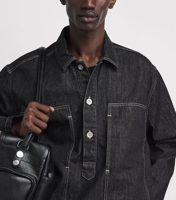 Studio Nicholson Denim Pullover Shirt