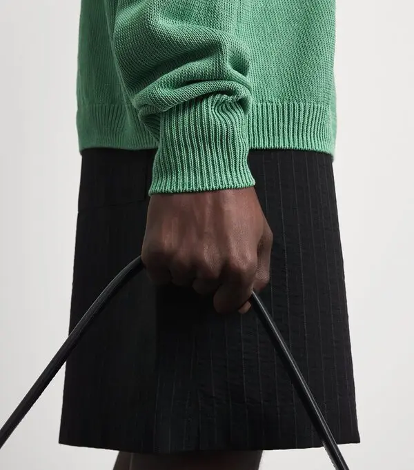 Studio Nicholson Heddy Zip-up Polo Sweater