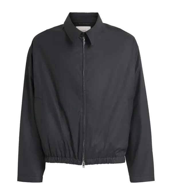Studio Nicholson Lyons Bomber Jacket With Resin Coating