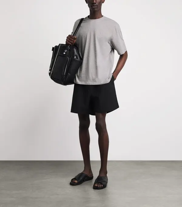 Studio Nicholson Cotton Bric T-shirt - Grey