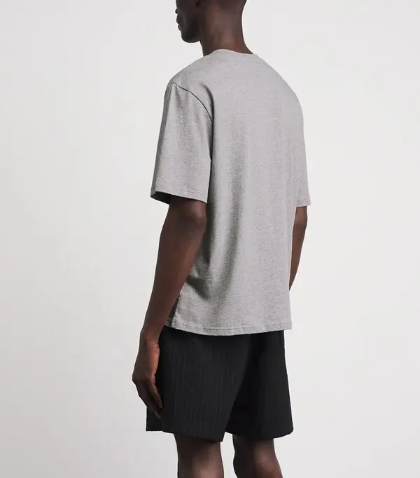 Studio Nicholson Cotton Bric T-shirt - Grey