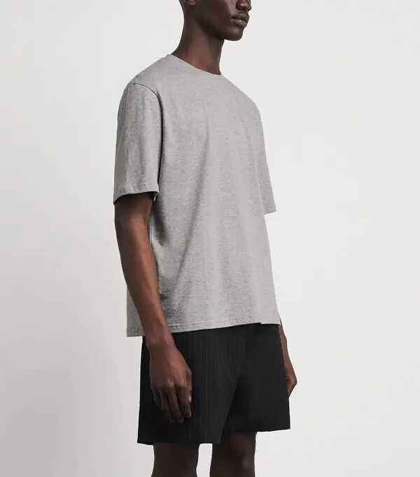 Studio Nicholson Cotton Bric T-shirt - Grey