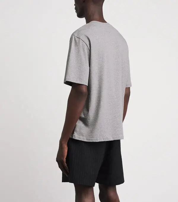Studio Nicholson Cotton Bric T-shirt - Grey
