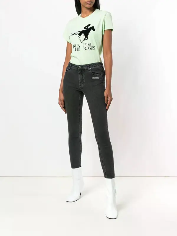 Off-White Skinny 5 Pockets Vintage Jeans