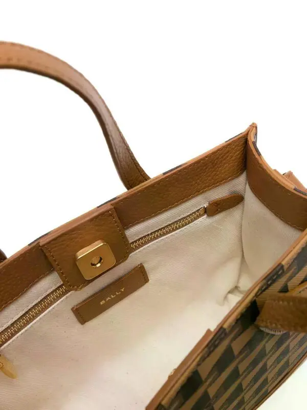 Bally Mini Keep On Monogram Tote Bag