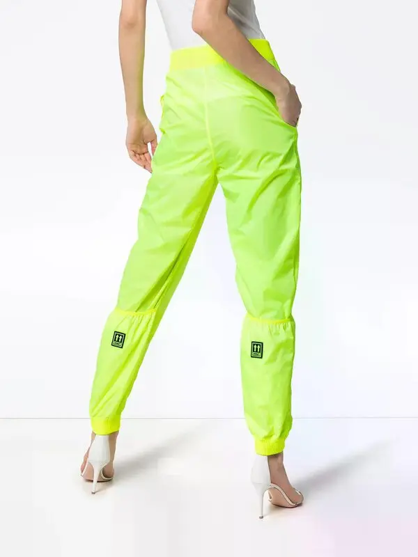 Off-White High Waist Double Layer Track Pants