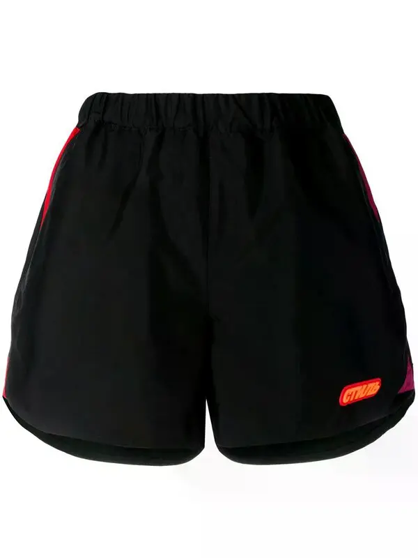 Heron Preston Logo Patch Shorts - Black