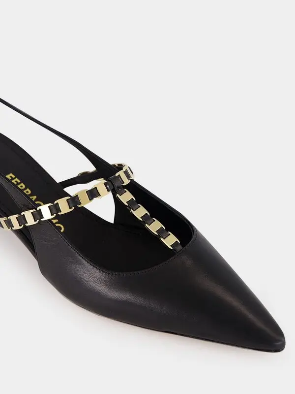 FERRAGAMO Ardea Slingback Pumps