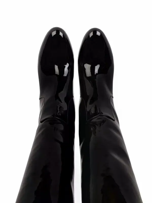 Dolce & Gabbana High-shine Knee-length Boots