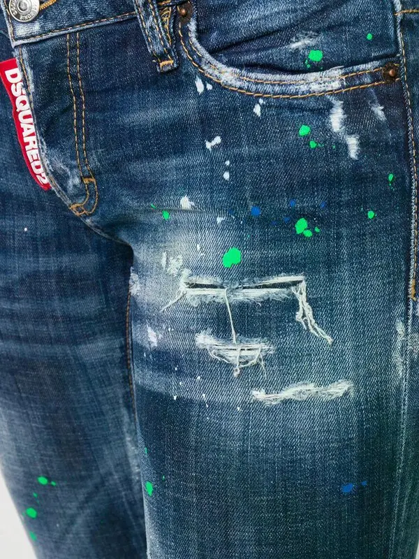 Dsquared2 Jennifer Cropped Jeans