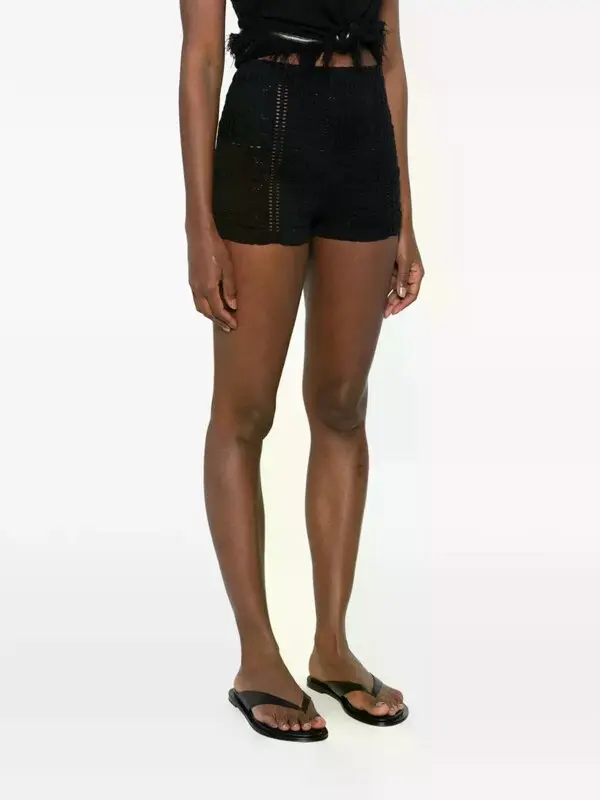 Nanushka Elasticated Waistband Mini Shorts