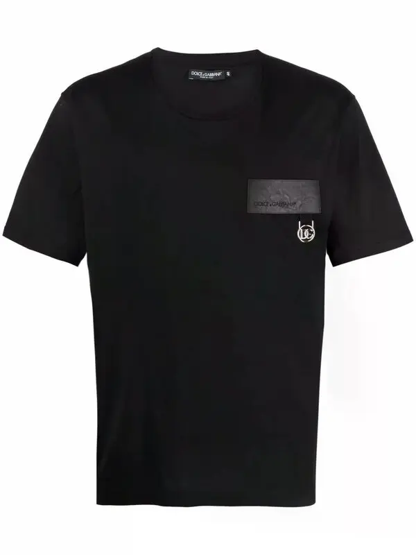 Dolce & Gabbana Logo-patch Short-sleeve T-shirt