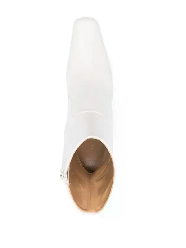 JW Anderson 120mm Sculpted-heel Leather Boots