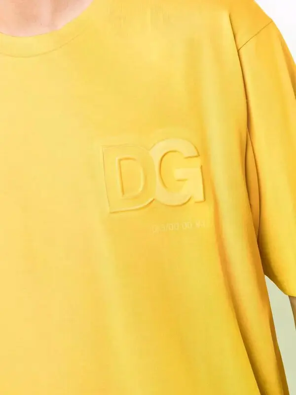 Dolce & Gabbana Logo-embossed Cotton T-shirt