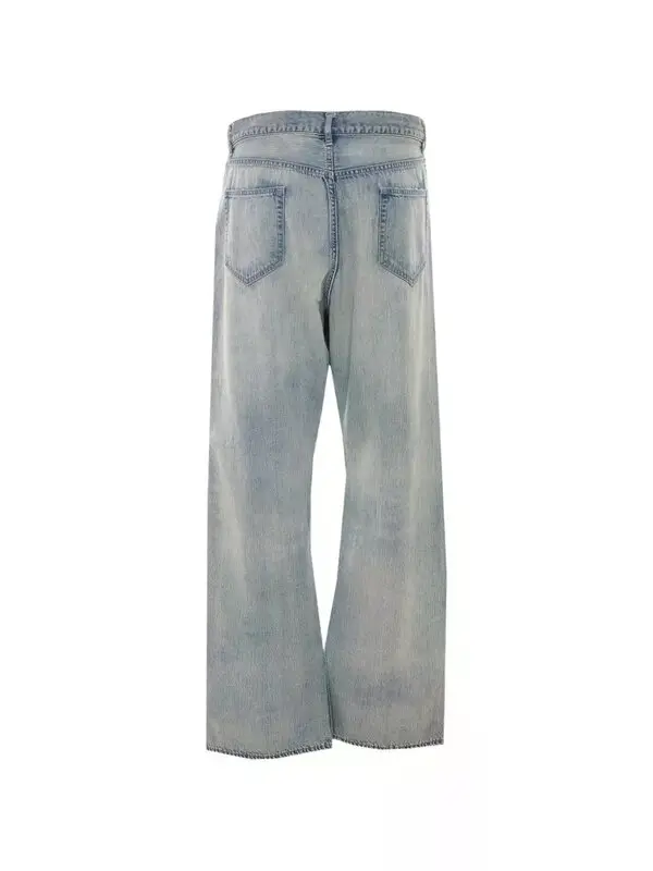 Auralee Distressed Finish Jeans