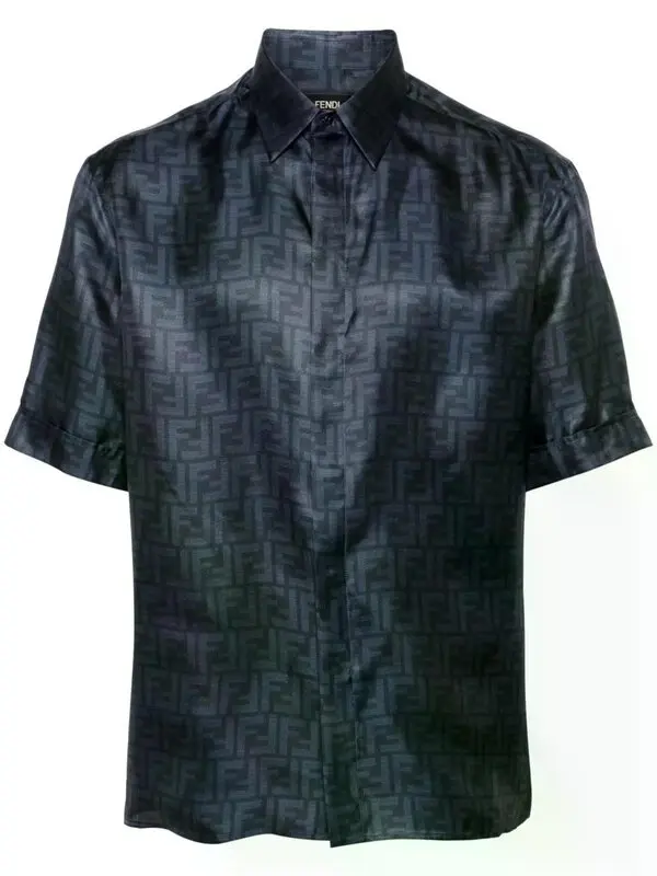 Fendi Ff Silk Shirt