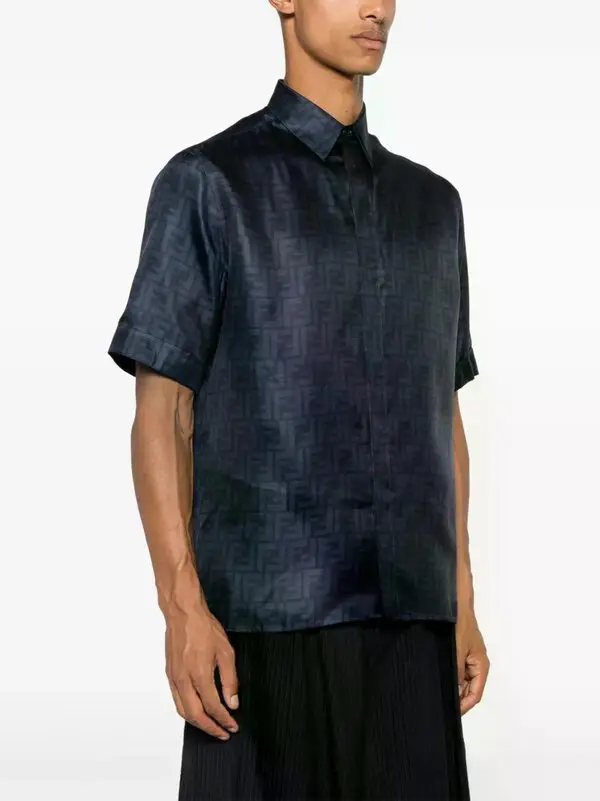Fendi Ff Silk Shirt