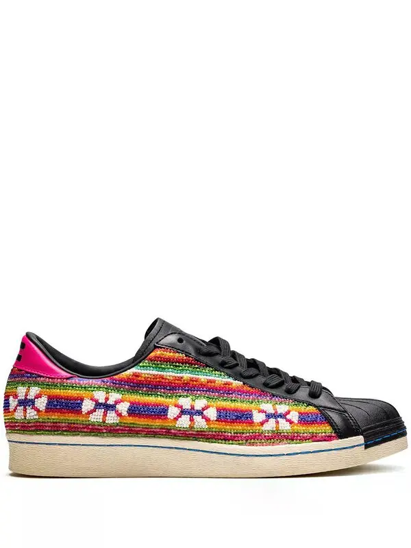 Adidas X Pharrell Williams Superstar 80s Pioneers Sneakers - Black