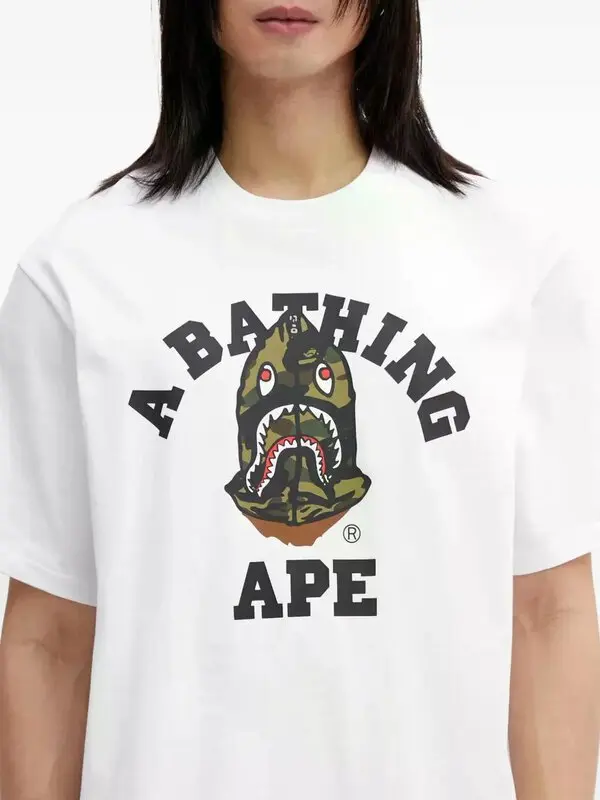 A BATHING APE Crew-neck T-shirt
