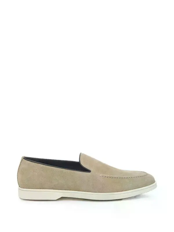 Peserico Suede Slip-on Sneakers