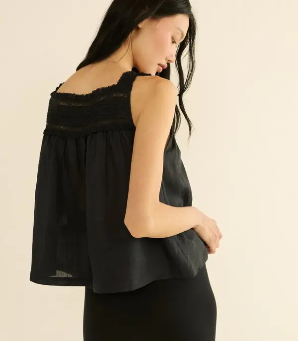 DÔEN Benita Top - Black