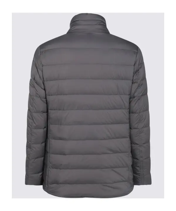 Herno Layered Effect Quilted Coat