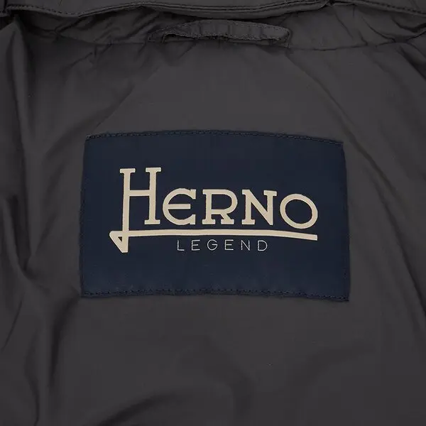 Herno High Neck Quilted Coat