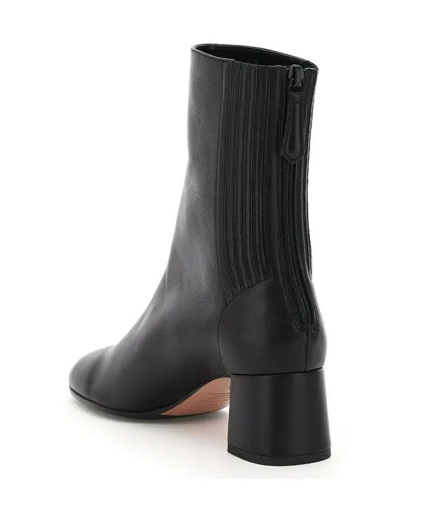 AQUAZZURA Saint Honore Block-heeled Boots - Black
