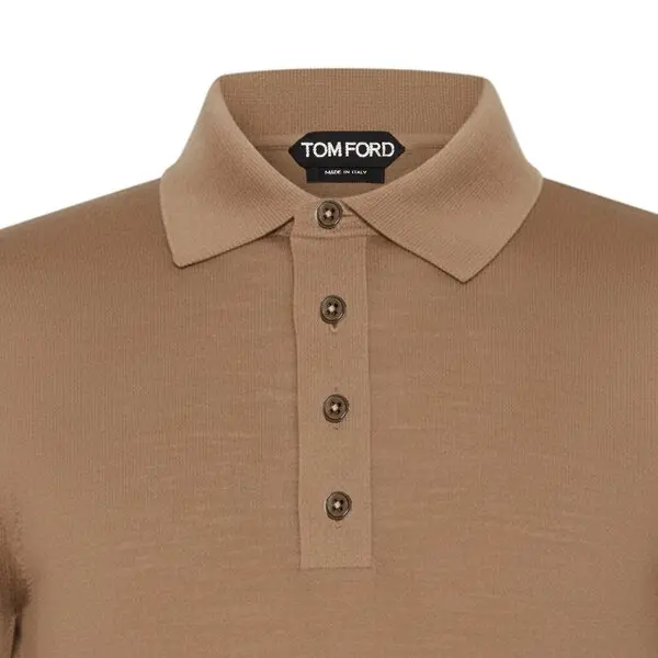 TOM FORD Maglia Buttoned Polo Shirt