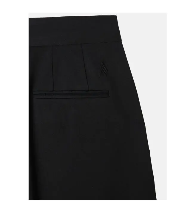 Attico High Waist Wide Leg Pants
