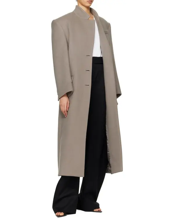 Attico High Waist Wide Leg Pants
