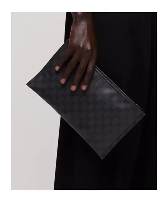Gucci Gg Monogram Pouch